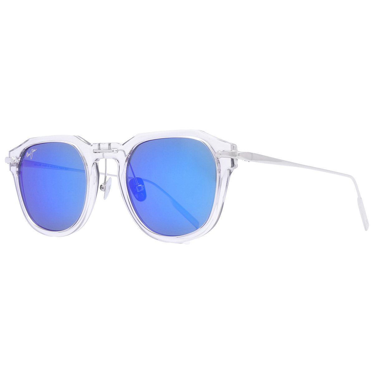 Maui Jim Alika Blue Hawaii Geometric Unisex Sunglasses B837-05 49 ...