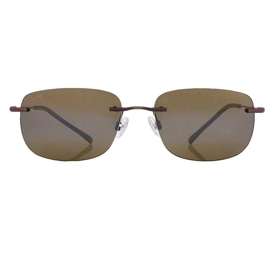 Maui Jim Ohai HCL Bronze Rectangular Unisex Sunglasses H334-18 60 ...