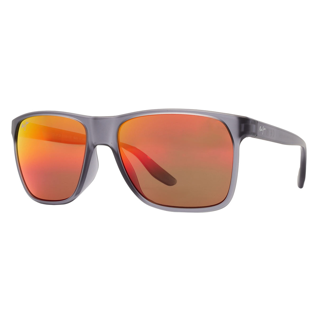 Maui Jim Pailolo Hawaii Lava Rectangular Sunglasses RM603-14 59 ...