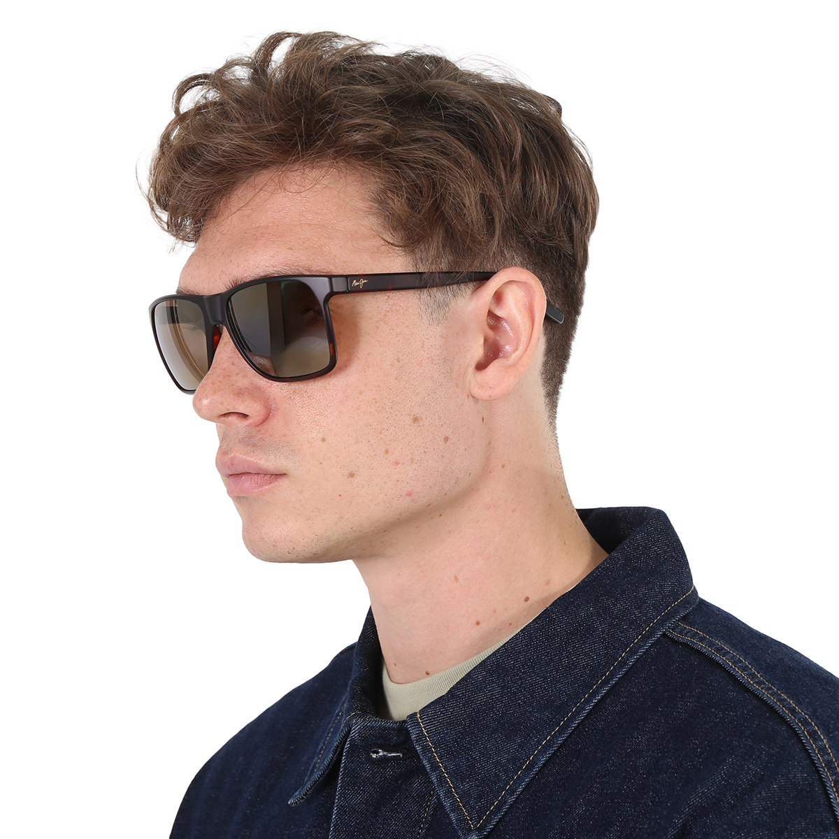 Maui Jim Pailolo HCL Bronze Rectangular Men's Sunglasses H603-10 59 ...