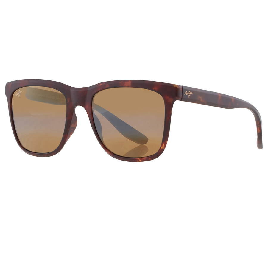 Maui Jim Pehu HCL Bronze Square Unisex Sunglasses H602-10 55 ...