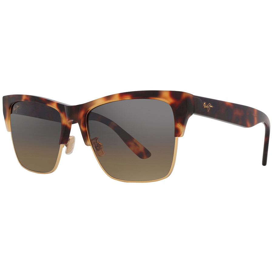 Maui Jim Perico HCL Bronze Square Unisex Sunglasses HS853-10 55 ...