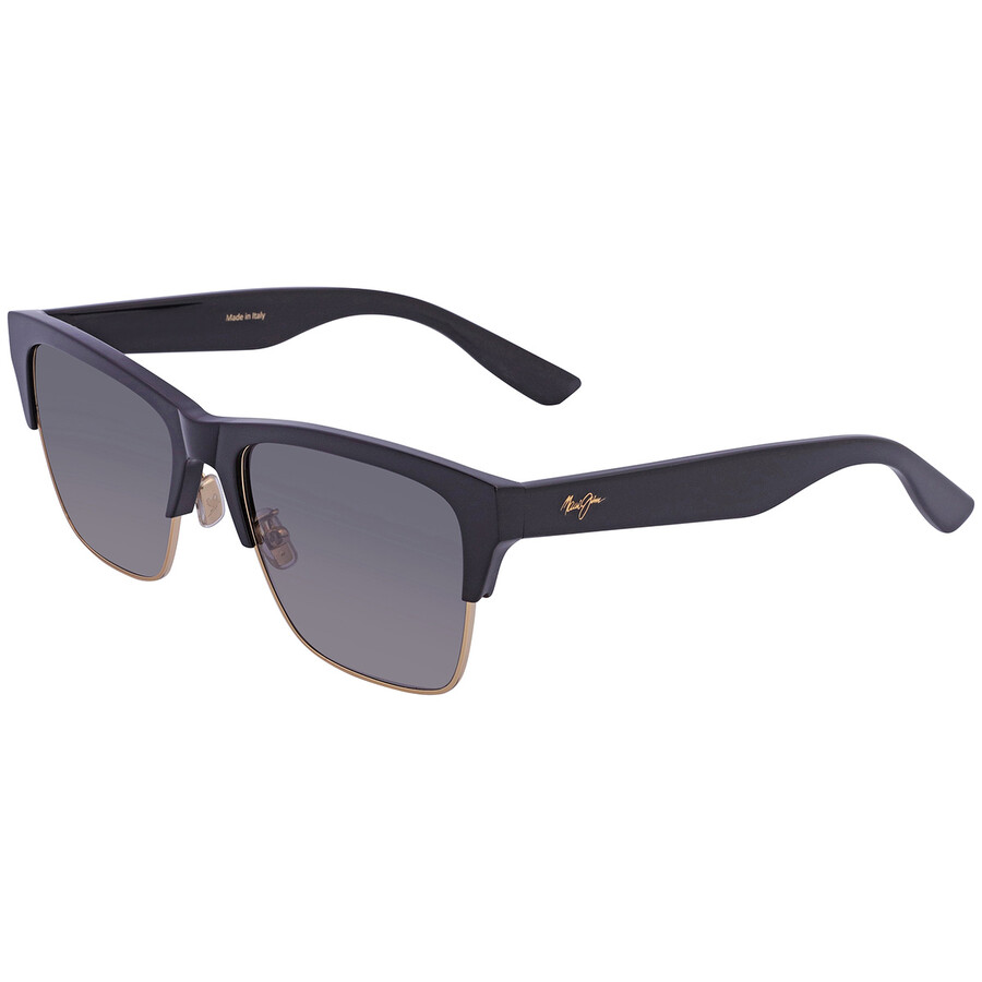 Maui Jim Perico Neutral Grey Square Unisex Sunglasses GS853-02 56 ...