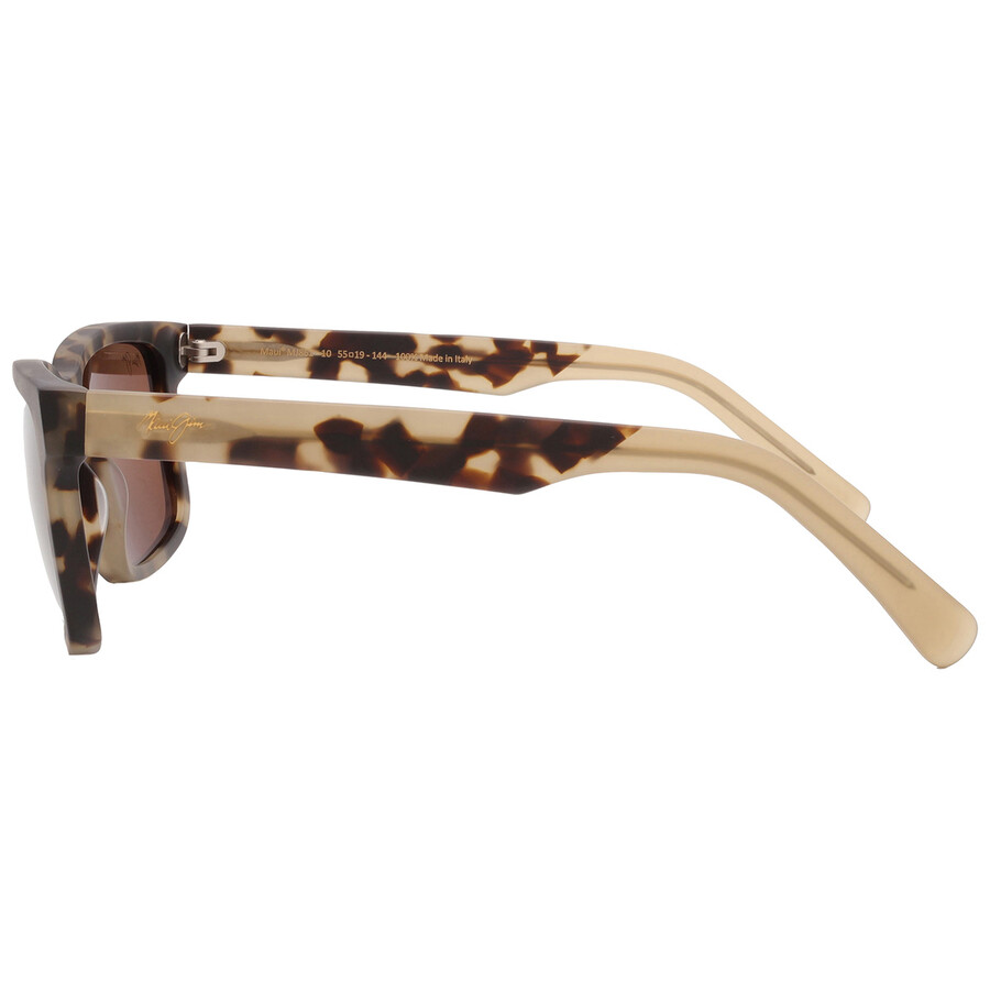 Maui Jim Stone Shack HCL Bronze Square Unisex Sunglasses H862-10 55 ...