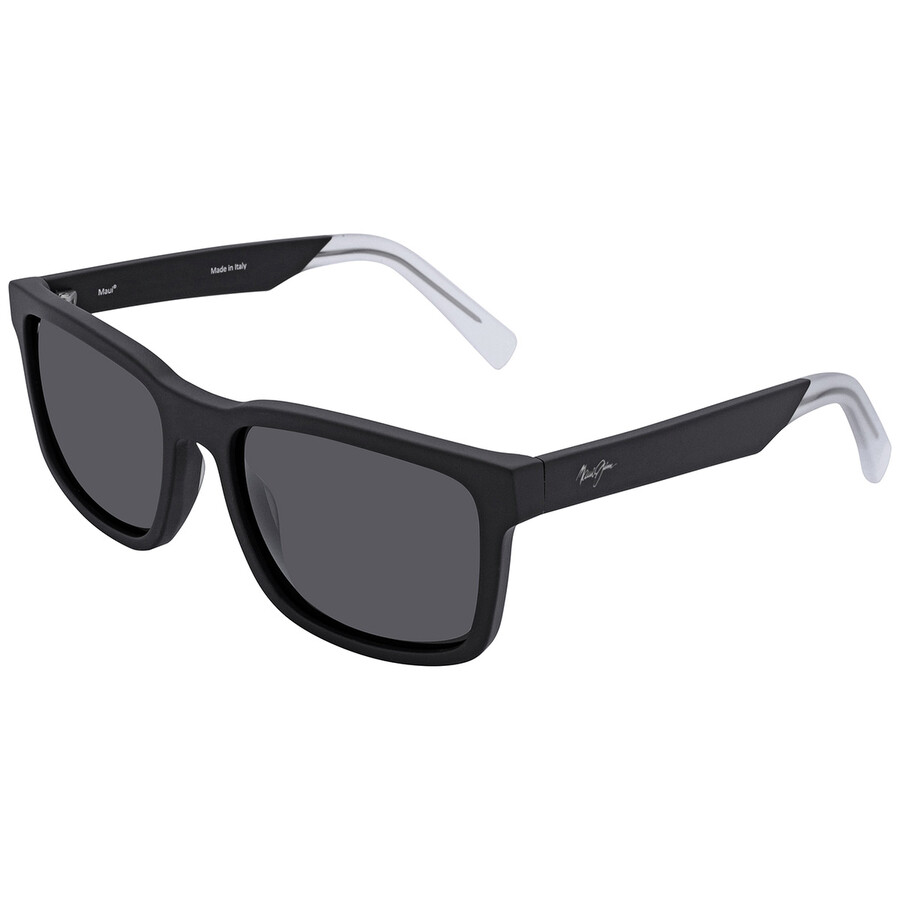 Maui Jim Stone Shack Neutral Grey Square Unisex Sunglasses 862-02 55 ...