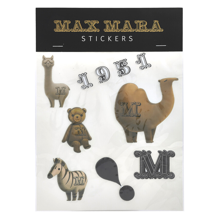 Max Mara Printed Sticker Set STICKY 001 8050994215838 - Jomashop