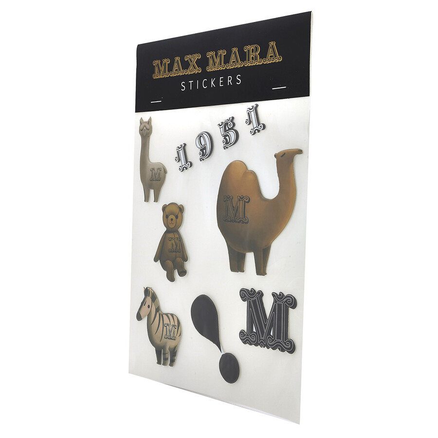 Max Mara Printed Sticker Set STICKY 001 8050994215838 - Jomashop