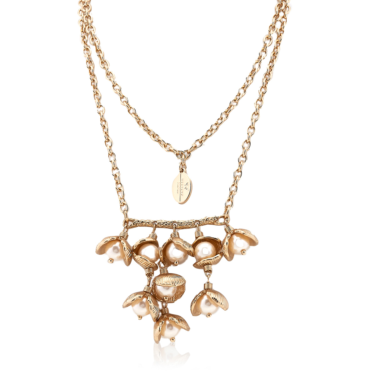 Max Mara Weekend Ladies Gold Giove Necklace 57560724 001 8055770491079 ...