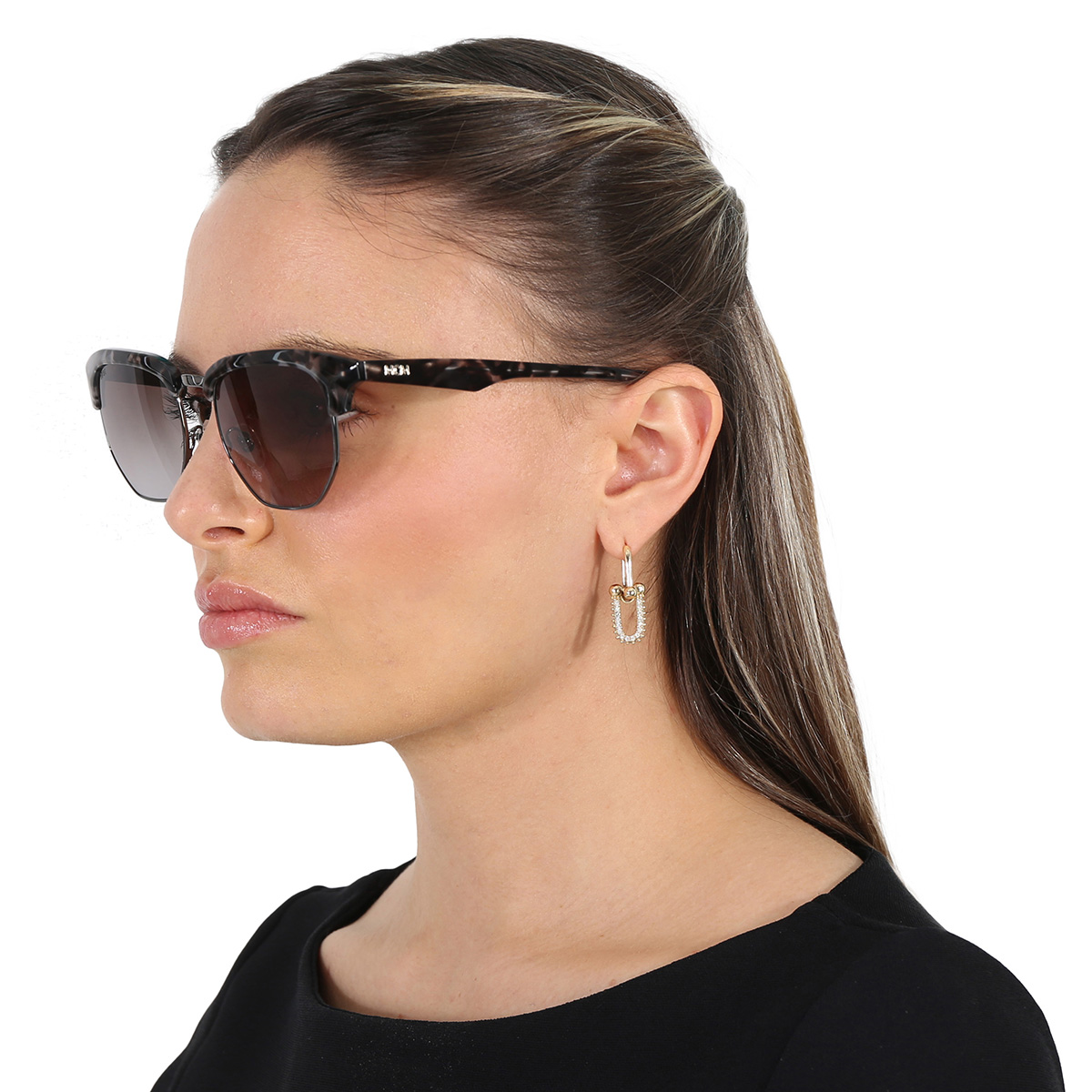 Mcm Grey Gradient Square Ladies Sunglasses MCM156S 033 53 8809675930177 ...