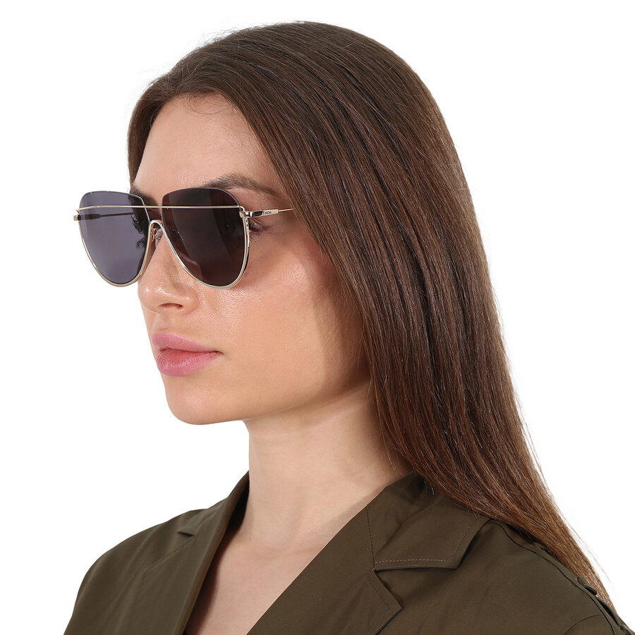 Mcm Grey Pilot Ladies Sunglasses MCM158S 738 62 8809675939705 - Sunglasses, MCM - Jomashop