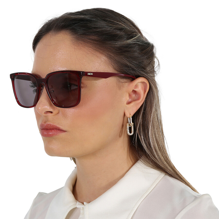 Mcm Grey Square Unisex Sunglasses MCM714SA 601 56 8809735041492 - Sunglasses, MCM - Jomashop