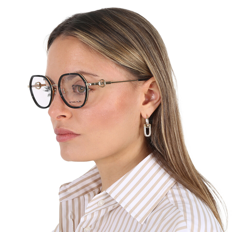 Michael Kors Atitlan Demo Geometric Ladies Eyeglasses MK3057 1200 53 ...