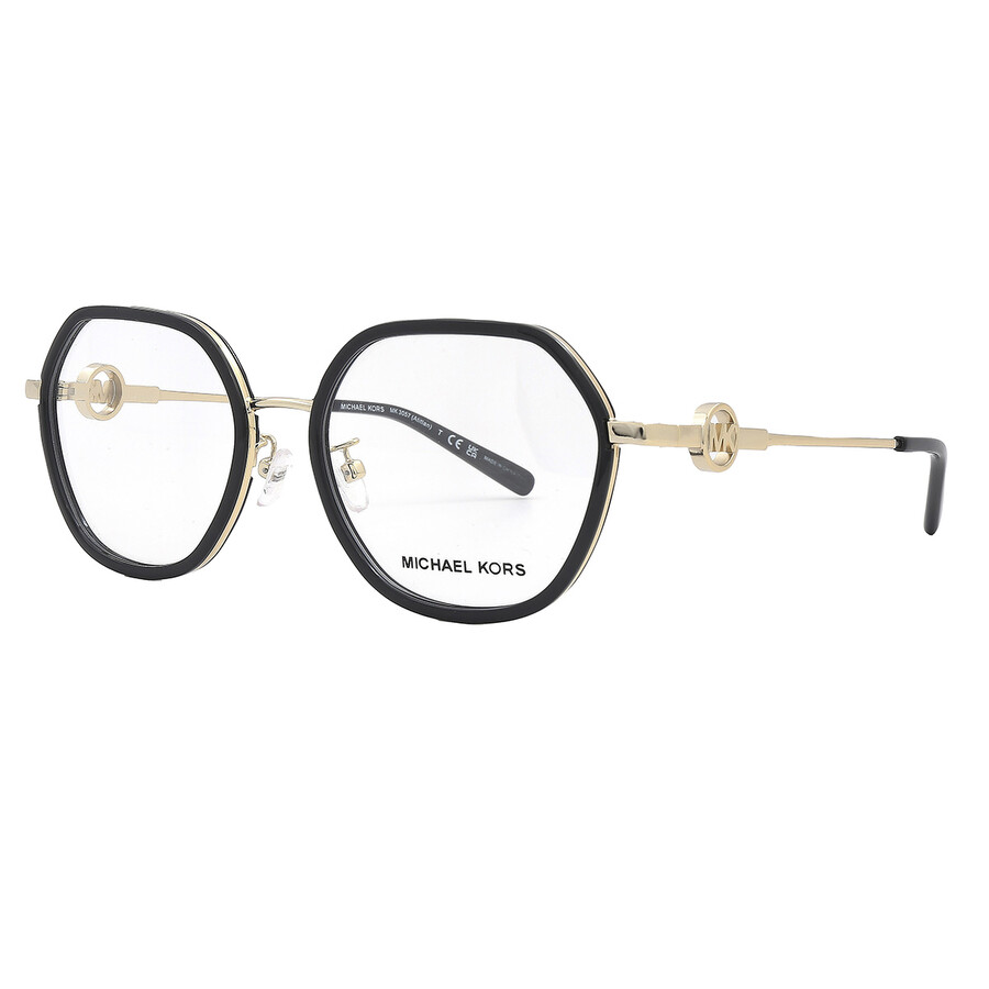 Michael Kors Atitlan Demo Geometric Ladies Eyeglasses MK3057 1200 53 ...