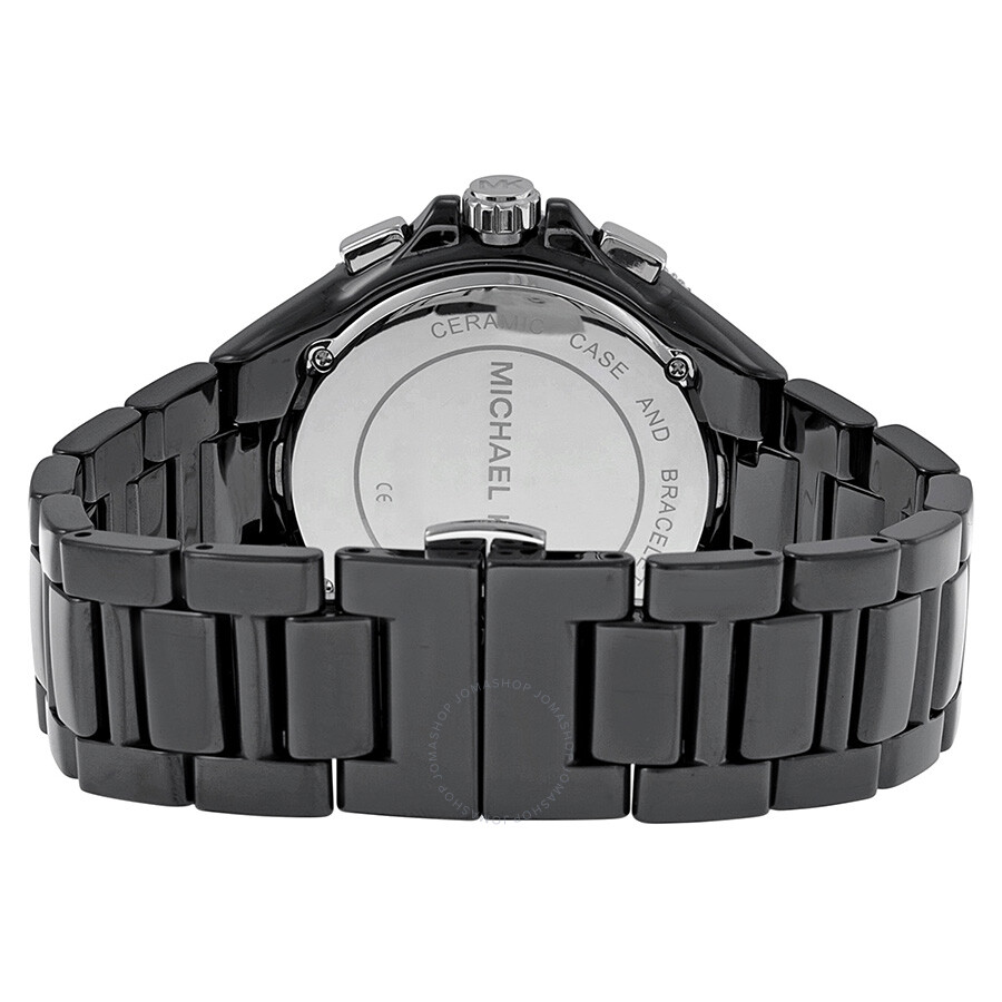 Michael Kors Black Dial Ceramic Ladies Watch MK5844 796483036116 ...