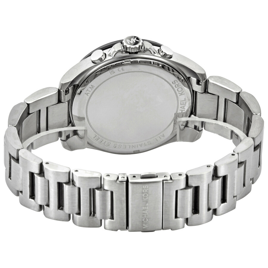 Michael Kors Brecken Chronograph Quartz Black Dial Men's Watch MK8847 ...