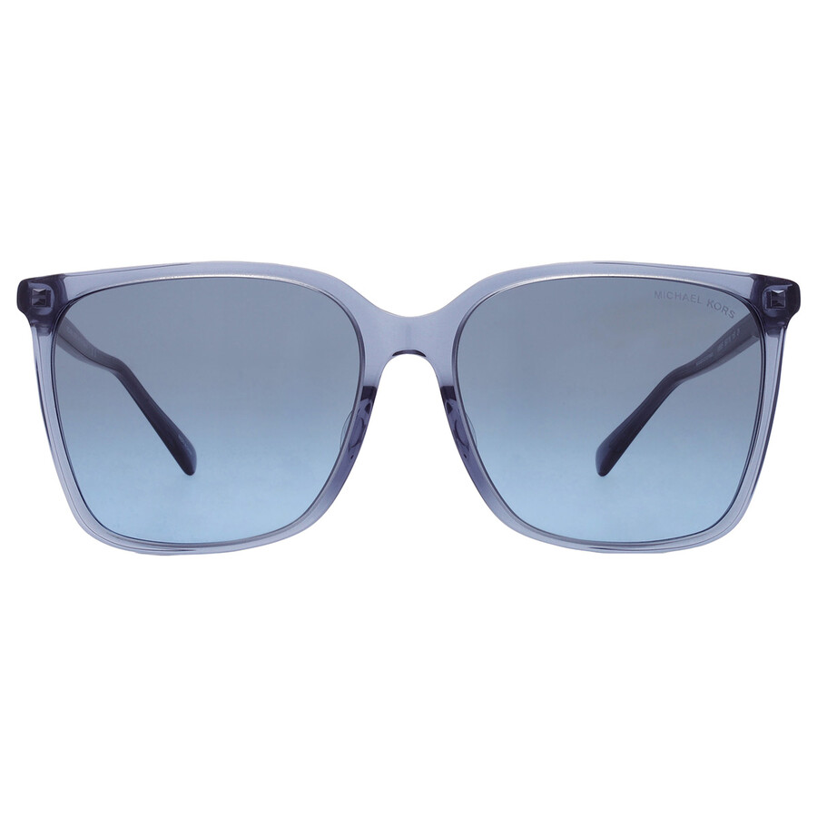 Michael Kors Canberra Blue Gradient Square Ladies Sunglasses MK2197F ...