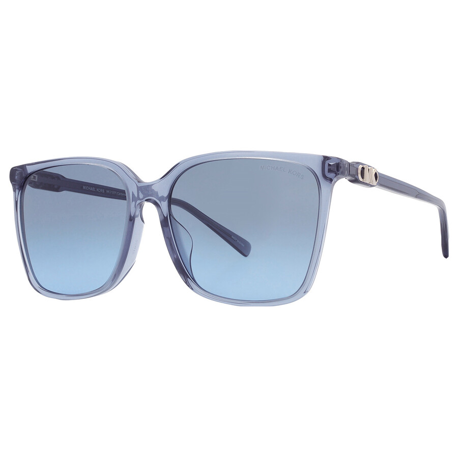 Michael Kors Canberra Blue Gradient Square Ladies Sunglasses MK2197F ...