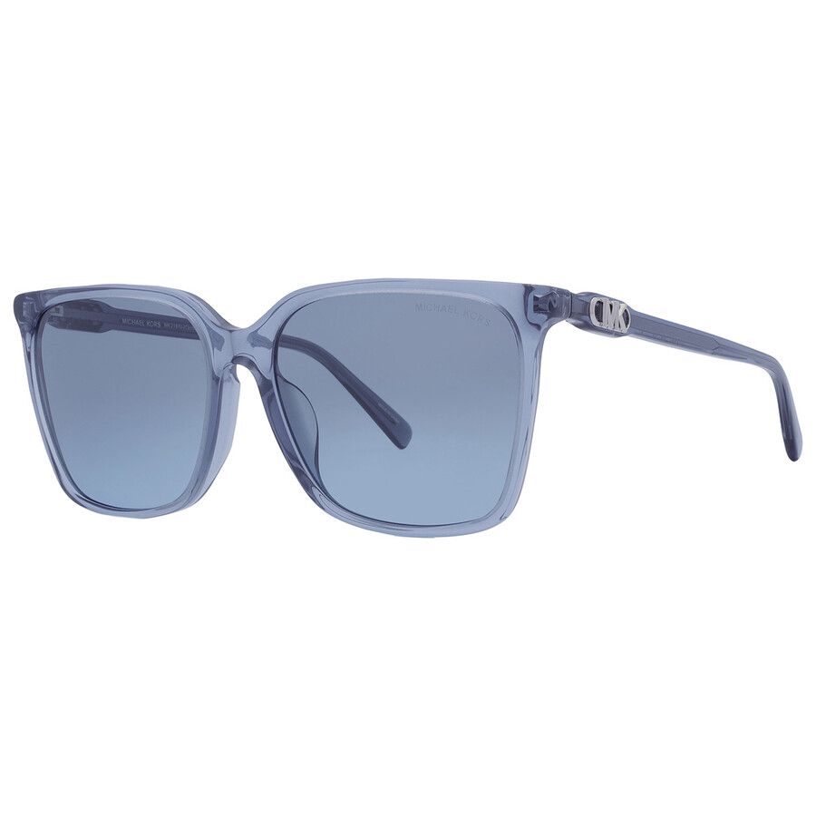 Michael Kors Canberra Blue Gradient Square Ladies Sunglasses MK2197U ...
