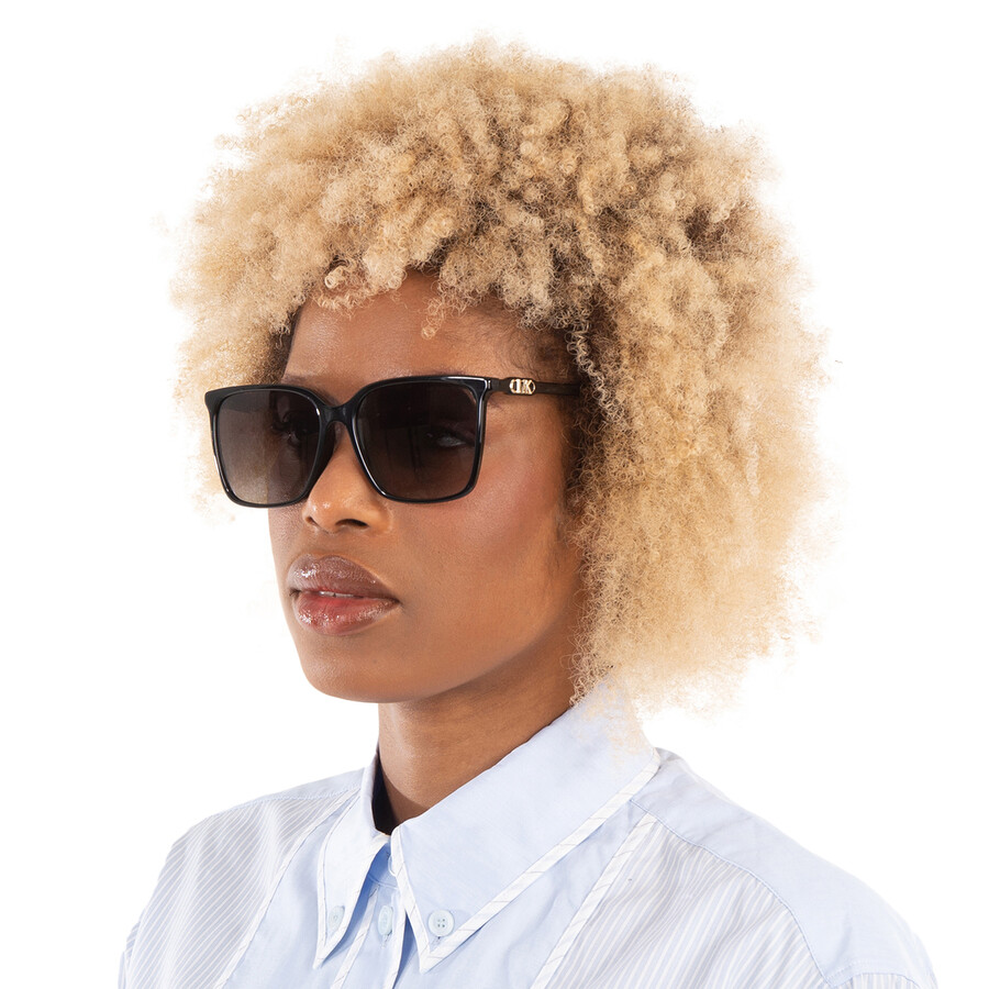 Michael Kors Canberra Grey Gradient Square Ladies Sunglasses MK2197F ...