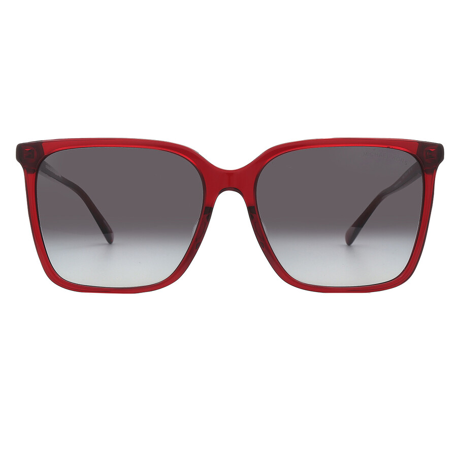 Michael Kors Canberra Grey Gradient Square Ladies Sunglasses MK2197F ...
