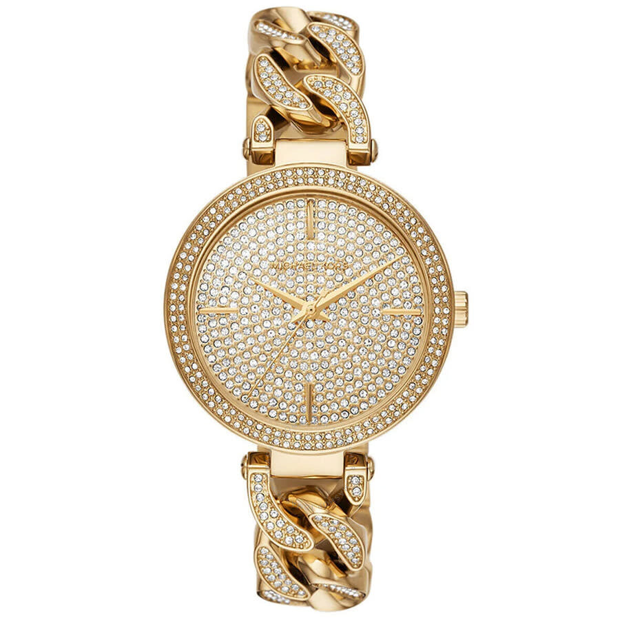 Michael Kors Catelyn Quartz Crystal Glitz Dial Ladies Watch MK4674 ...