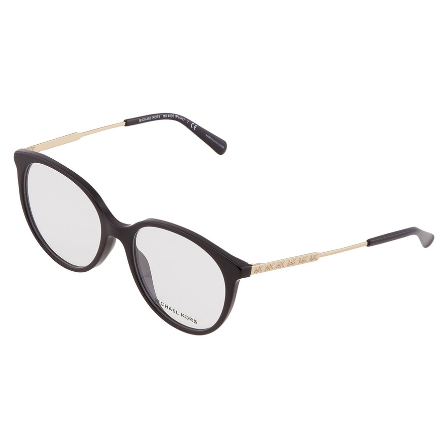 Michael Kors Demo Round Ladies Eyeglasses MK4093 3005 52 725125383219 ...