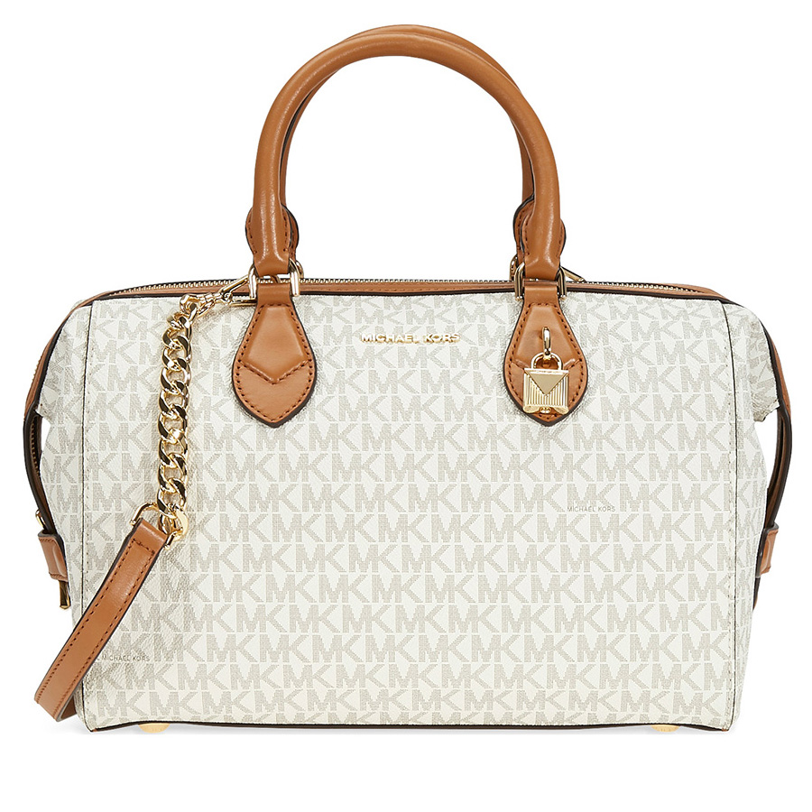 Michael Kors Vanilla Handbag Largest Star | semashow.com