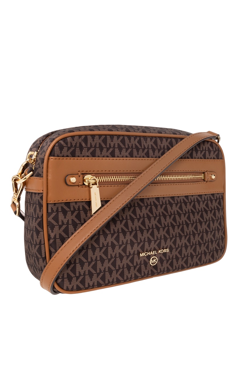 Michael Kors Ladies Signature Logo Jet Set Large East West Crossbody ...