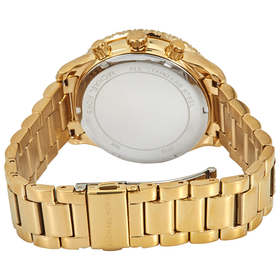 Michael Kors Layton Chronograph Quartz Crystal Ladies Watch MK6977 ...