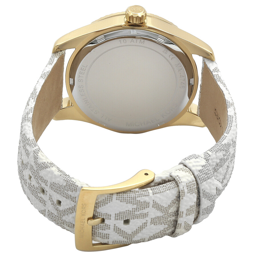 Michael Kors Lexington Quartz White Dial Ladies Watch MK4746 ...