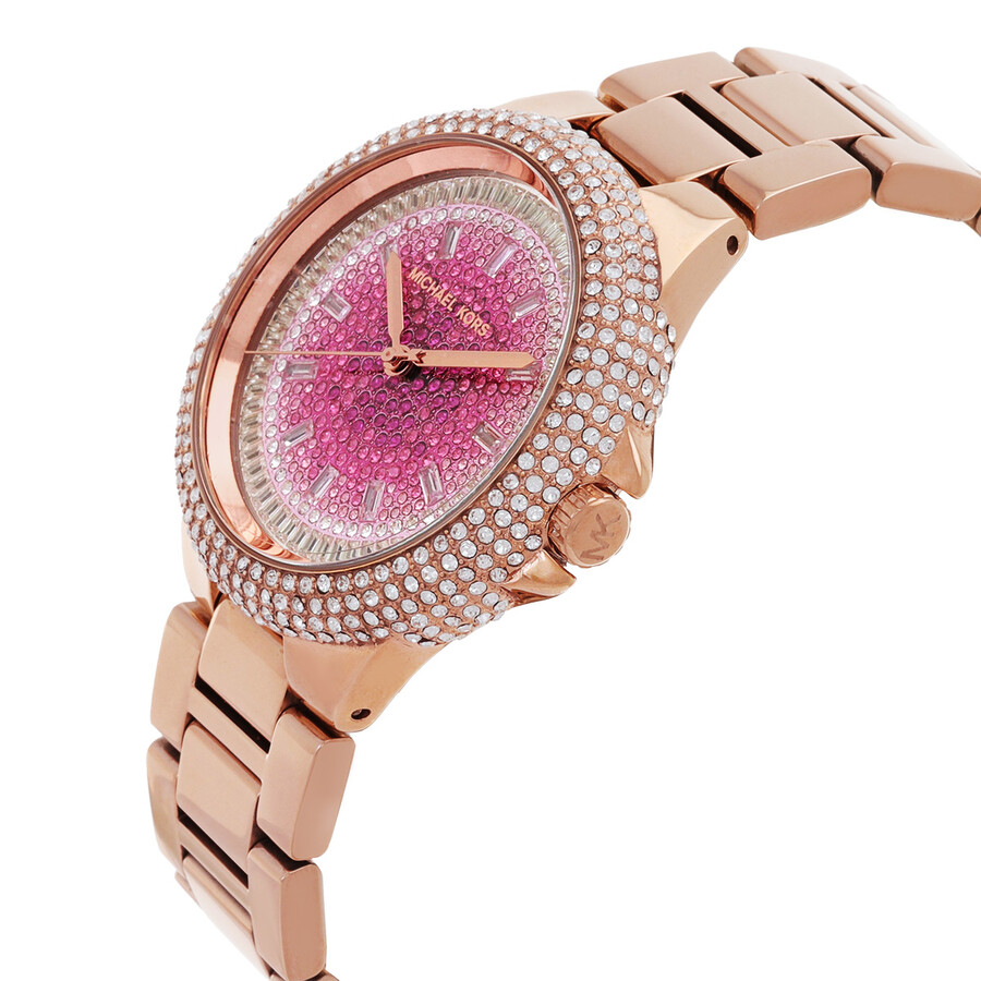 Michael Kors Oversized Camille Ombrd Pave Quartz Ladies Watch MK7340 ...
