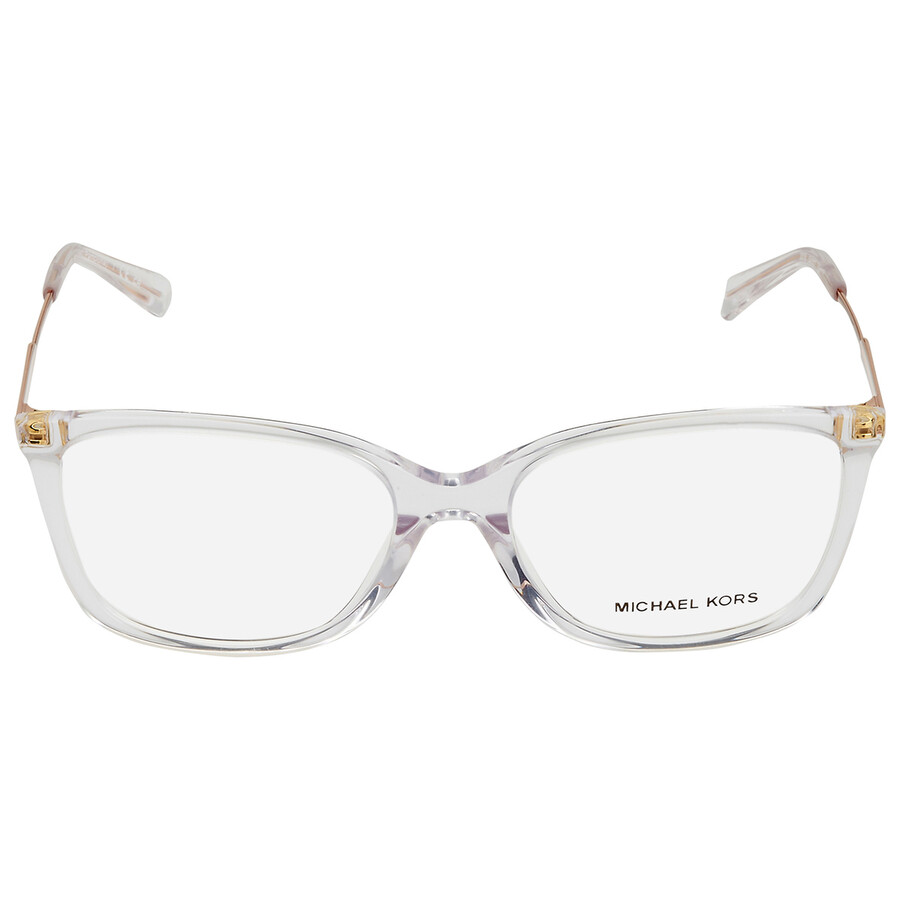 Michael Kors Pamplona Demo Rectangular Ladies Eyeglasses MK4092 3015 54 ...