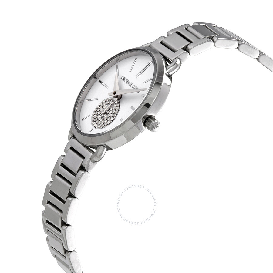 Michael Kors Portia Quartz Silver Dial Ladies Watch MK3837 - Watches ...