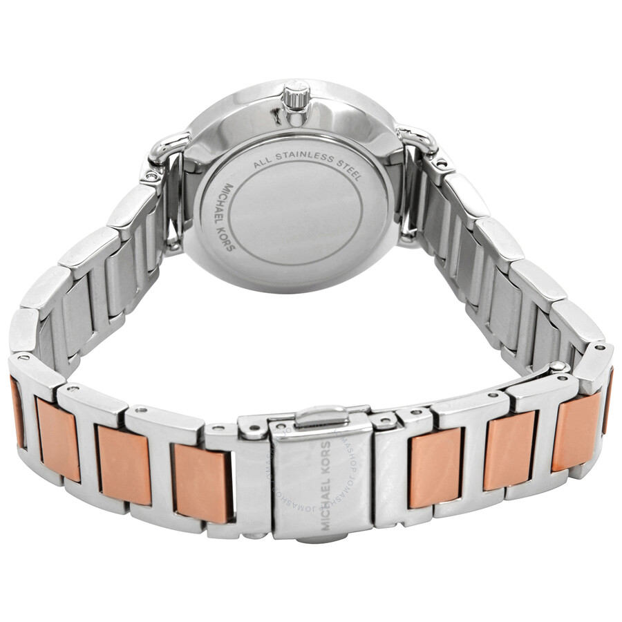 Michael Kors Portia Quartz Silver Dial Ladies Watch MK4453 796483466203 ...