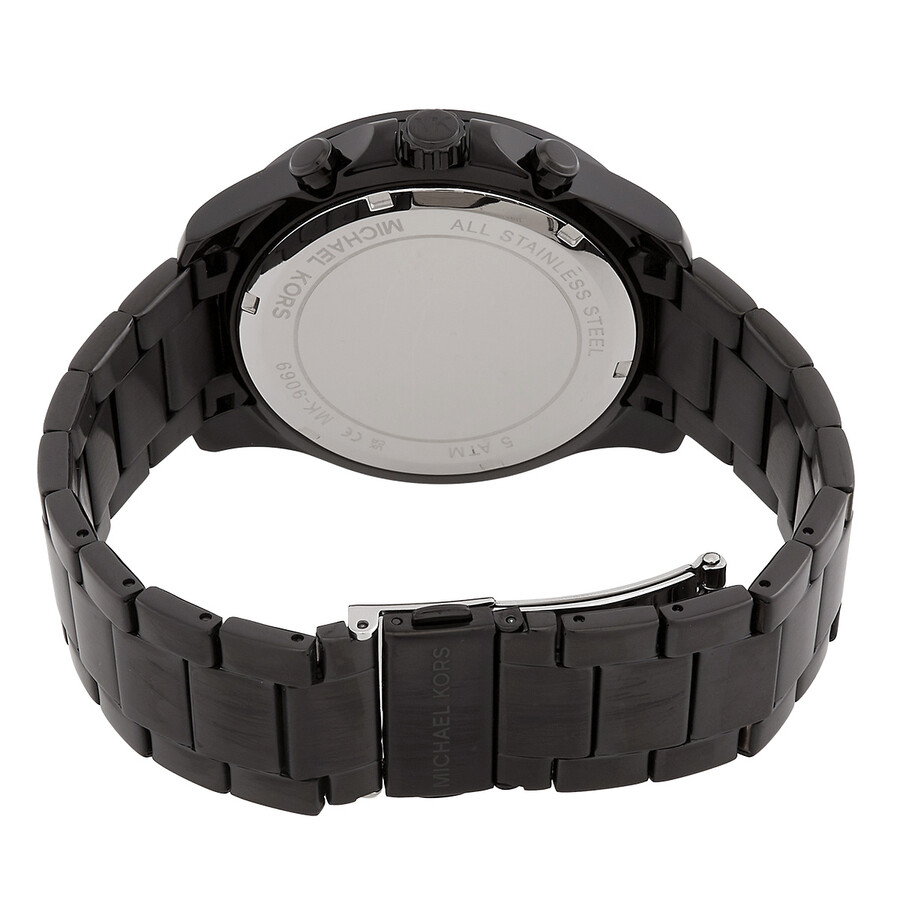 Michael Kors Quartz Black Dial Men's Watch MK9069 796483604810 ...