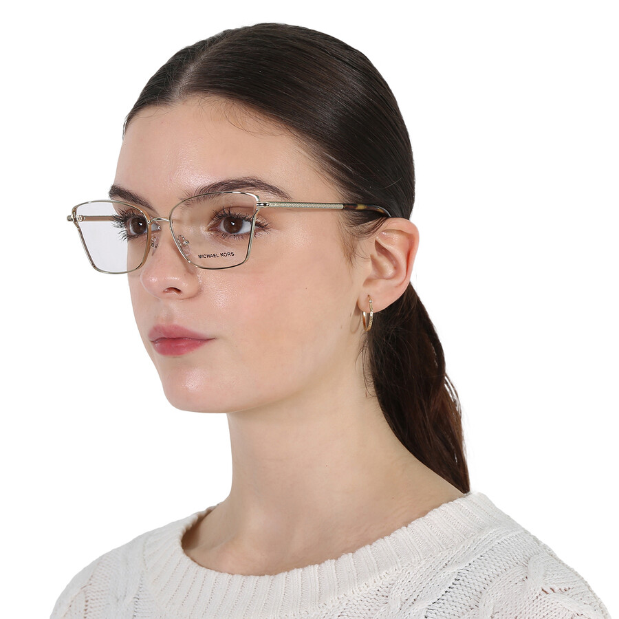 Michael Kors Radda Demo Cat Eye Ladies Eyeglasses MK3063 1014 55 ...