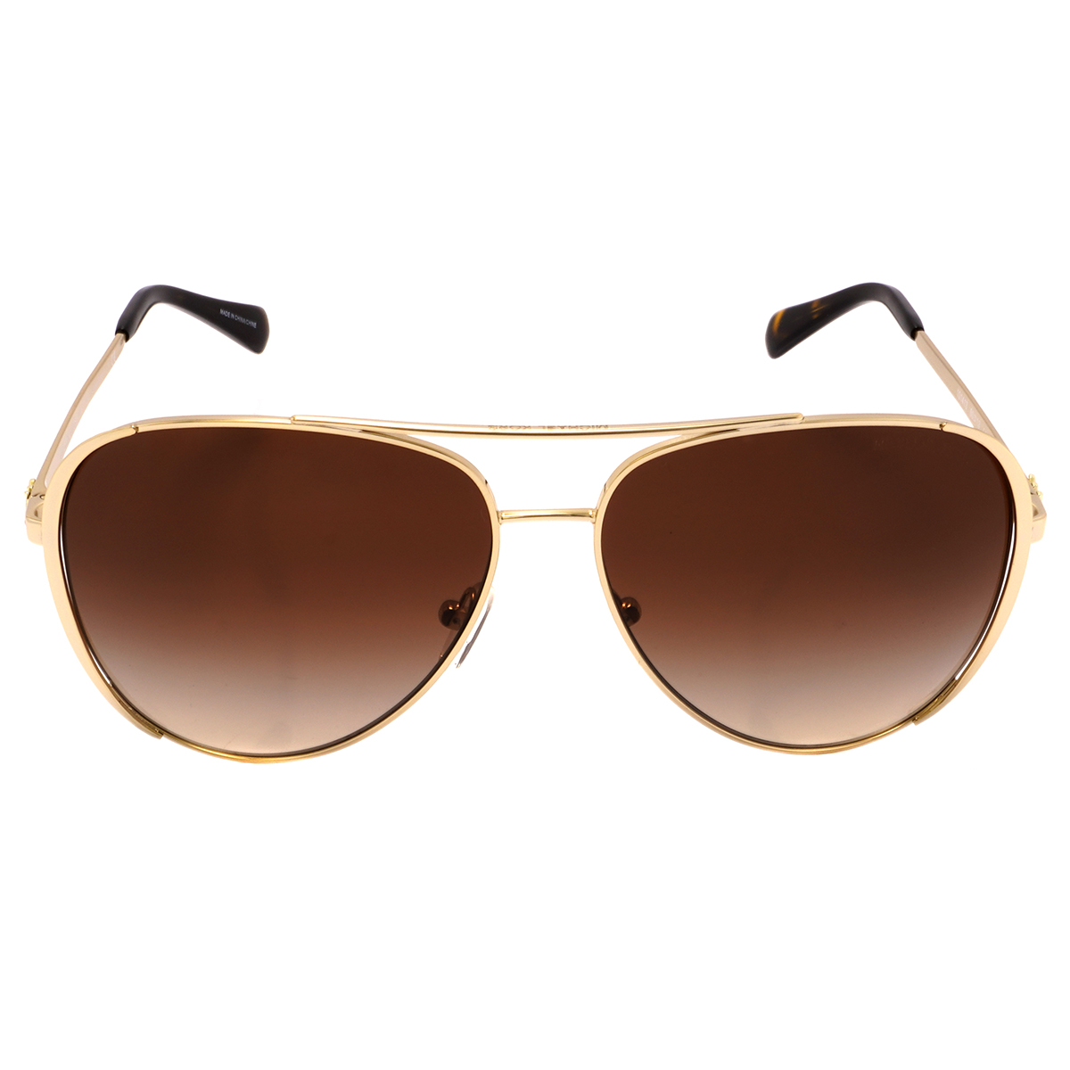 Michael Kors Smoke Gradient Pilot Ladies Sunglasses MK1101B 101413 60 ...