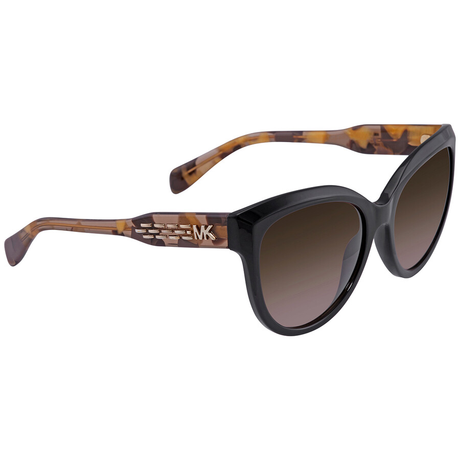 Michael Kors Smoke Gradient Round Ladies Sunglasses MK2083 300513 57 ...