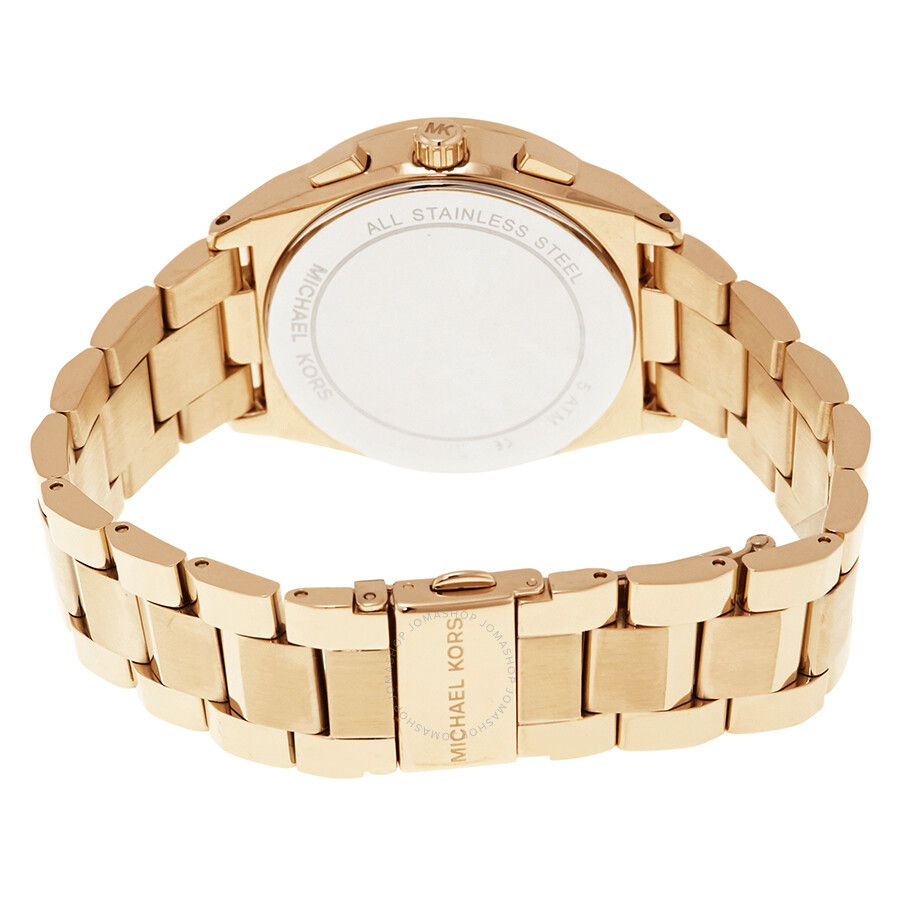 Michael Kors Vail Chronograph Rose Dial Ladies Watch MK6421 ...