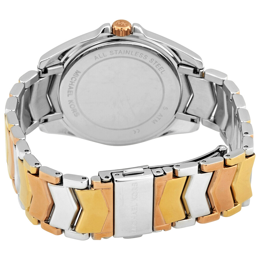 Michael Kors Whitney Crystal White Sunray Dial Ladies Watch MK6686 ...