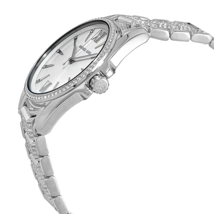 Michael Kors Whitney Quartz White Dial Ladies Watch MK6687 796483444348 ...