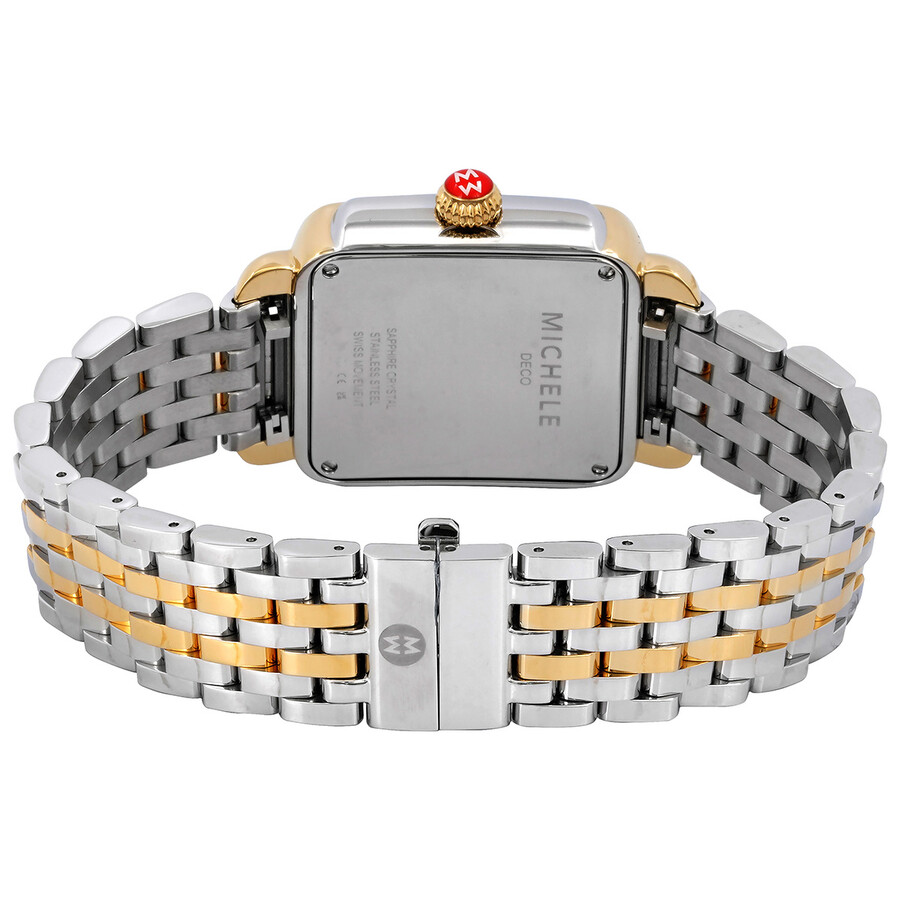 Michele Deco Madison Quartz Silver Dial Ladies Watch MWW06T000236 ...