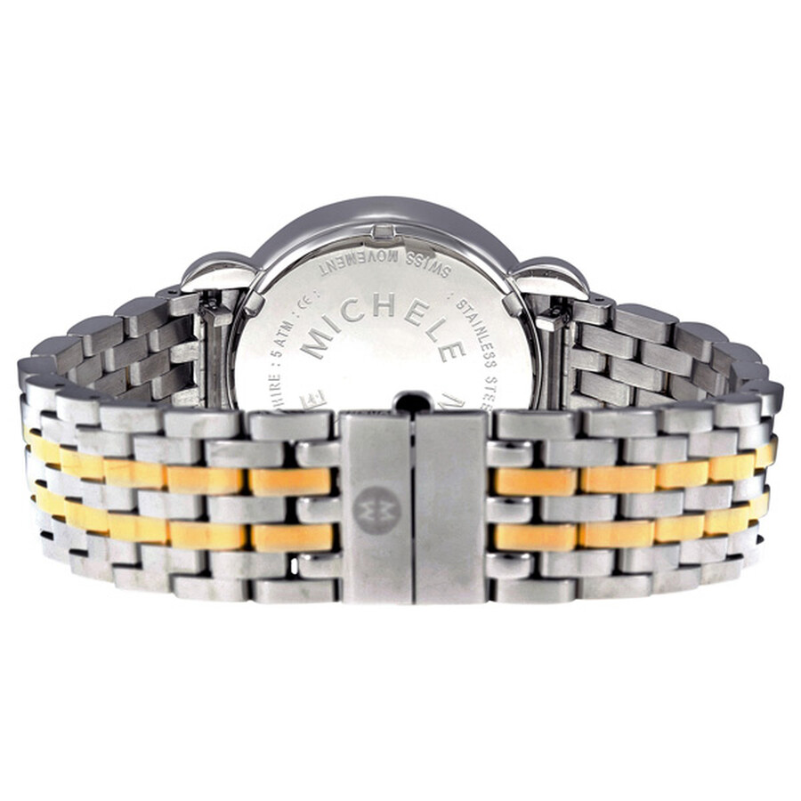 Michele Signature CSX-36 Two-tone Stainless Steel Watch MWW03M000164 ...