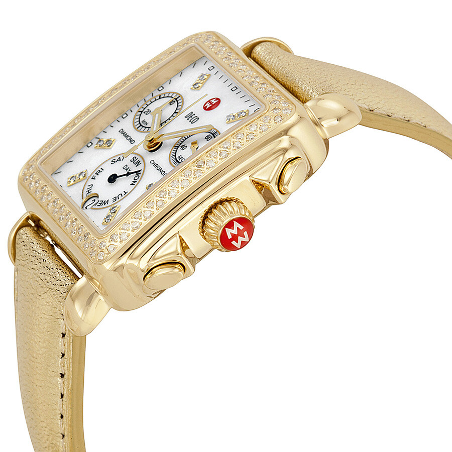 Michele Signature Deco Ladies Watch MWW06P000198 099945490687 - Watches ...