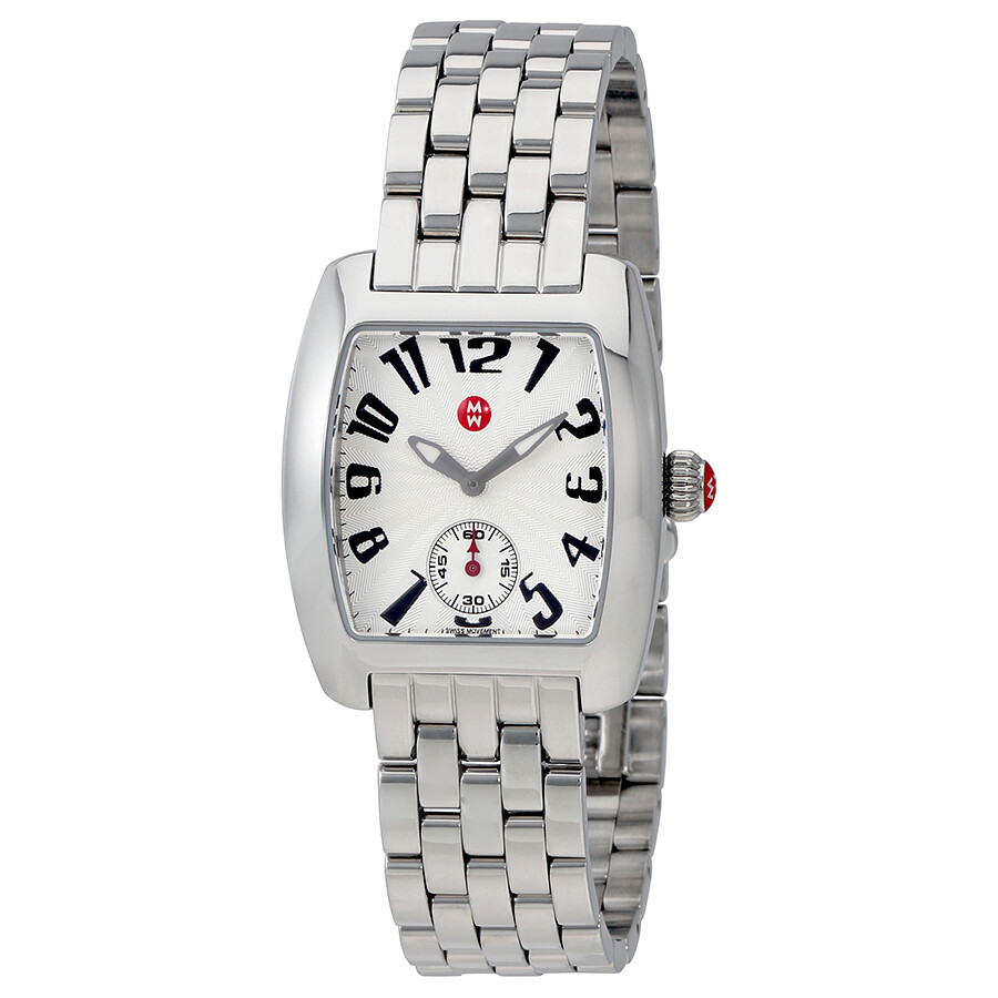 Michele Urban Mini Silver Dial Ladies Watch MWW02A000602 611393856794 ...