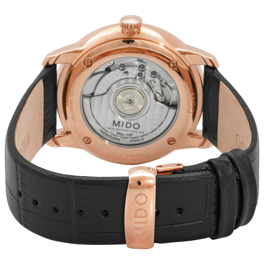 Mido Baroncelli III Automatic Black Dial Men's Watch M027.428.36.053.00 ...