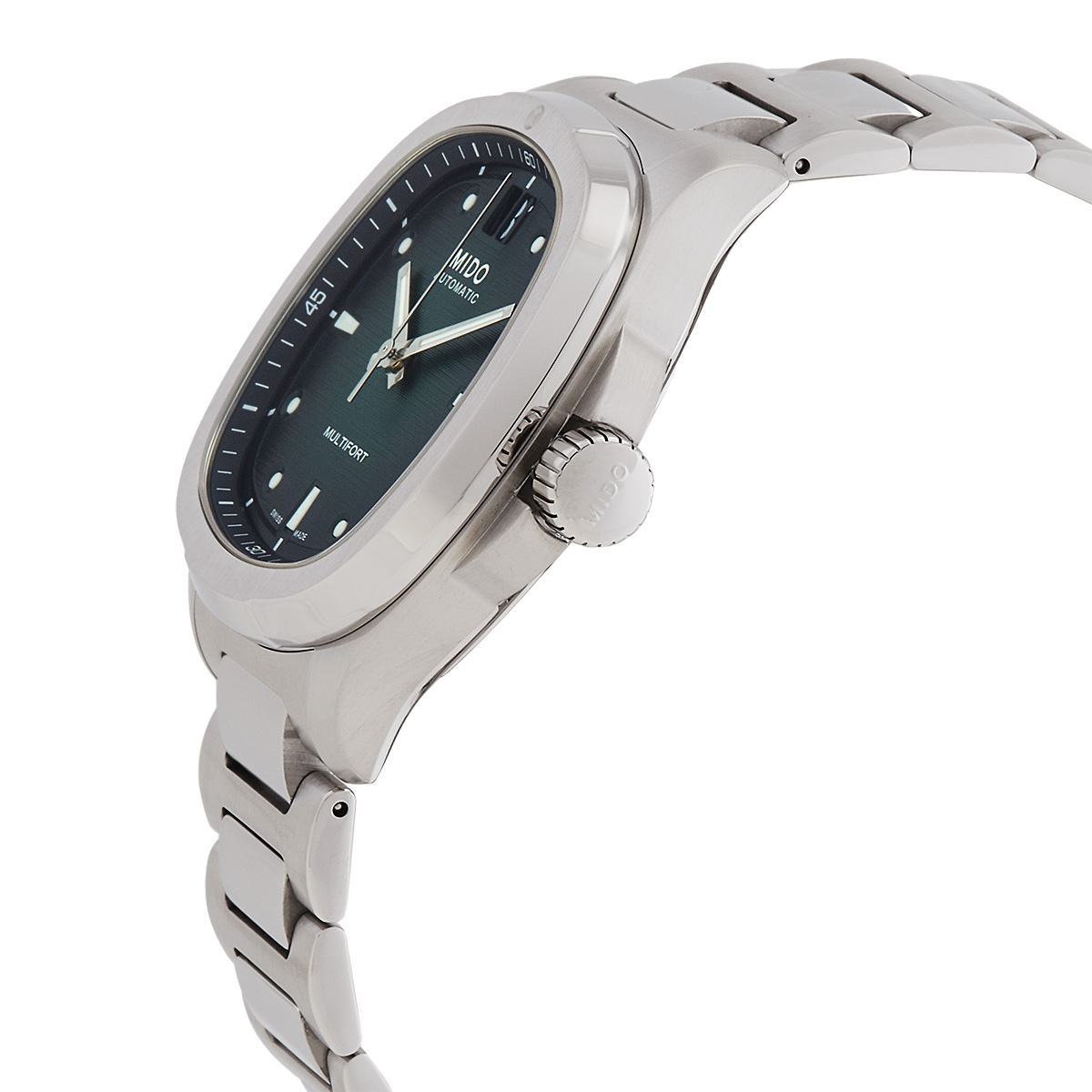 Mido Multifort TV Big Date Automatic Green Dial Men's Watch ...
