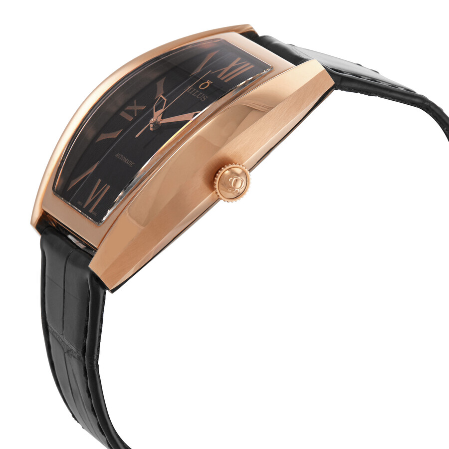 Milus Agenios Automatic Black Dial Unisex Watch AGEA200PB - Watches, Agenios - Jomashop