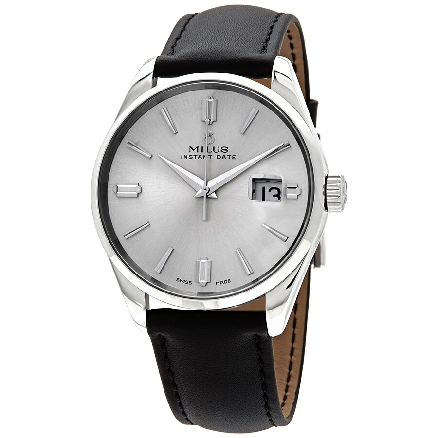 Milus Snow Star Heritage Automatic Silver Dial Men's Watch HKIT001 ...