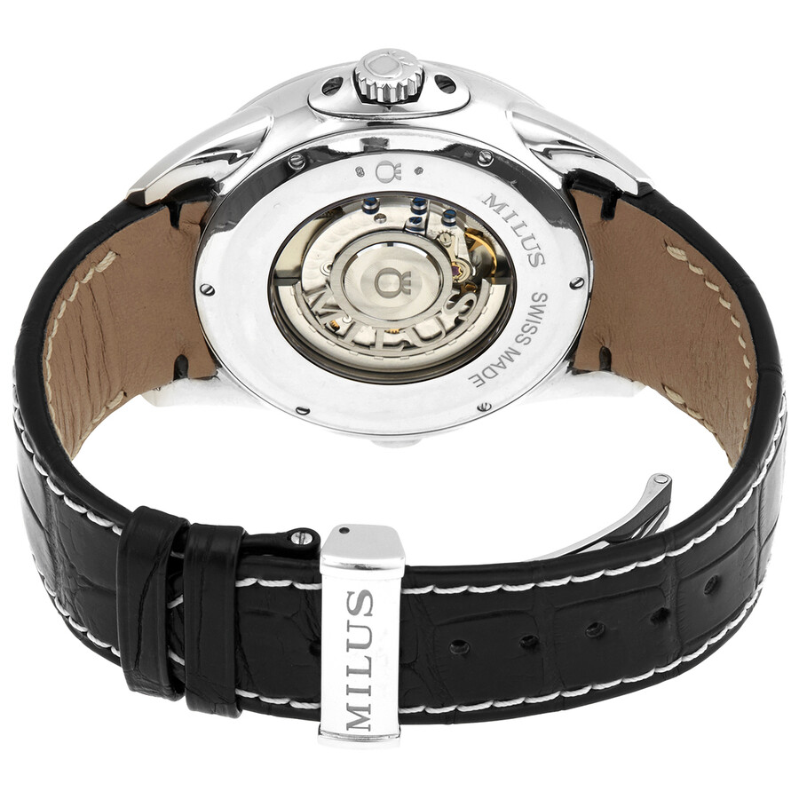 Milus Tirion Triretrograde Automatic Men's Watch TIRI301F - Watches, Tirion Triretrograde - Jomashop